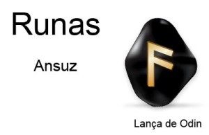 Runa Ansuz ou Os - Linha das Águas